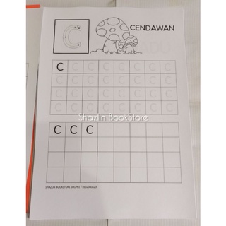 Buku Latihan Menulis ABC BM HURUF BESAR Saiz A4 | Shopee Malaysia