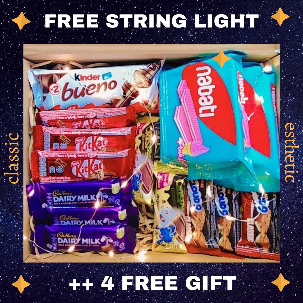 SURPRISE BOX [FREE STRING LIGHT + 4 FREE GIFT !!! ] /CHOCOLATE BOX ...
