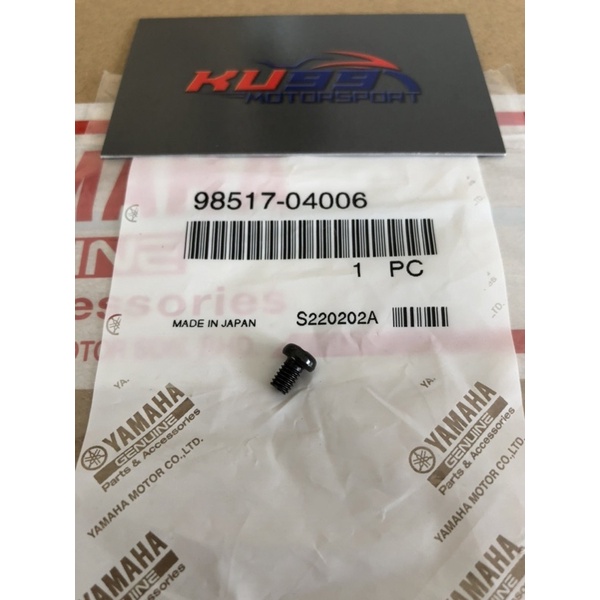 ORIGINAL Y125ZR SCREW IKAT HOLDER WAYAR LED BAWAH SPOILER LC135 V1 SKRU ...