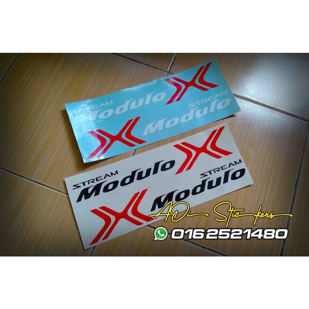 Sticker pintu Modulo XX untuk jentera Honda | Shopee Malaysia