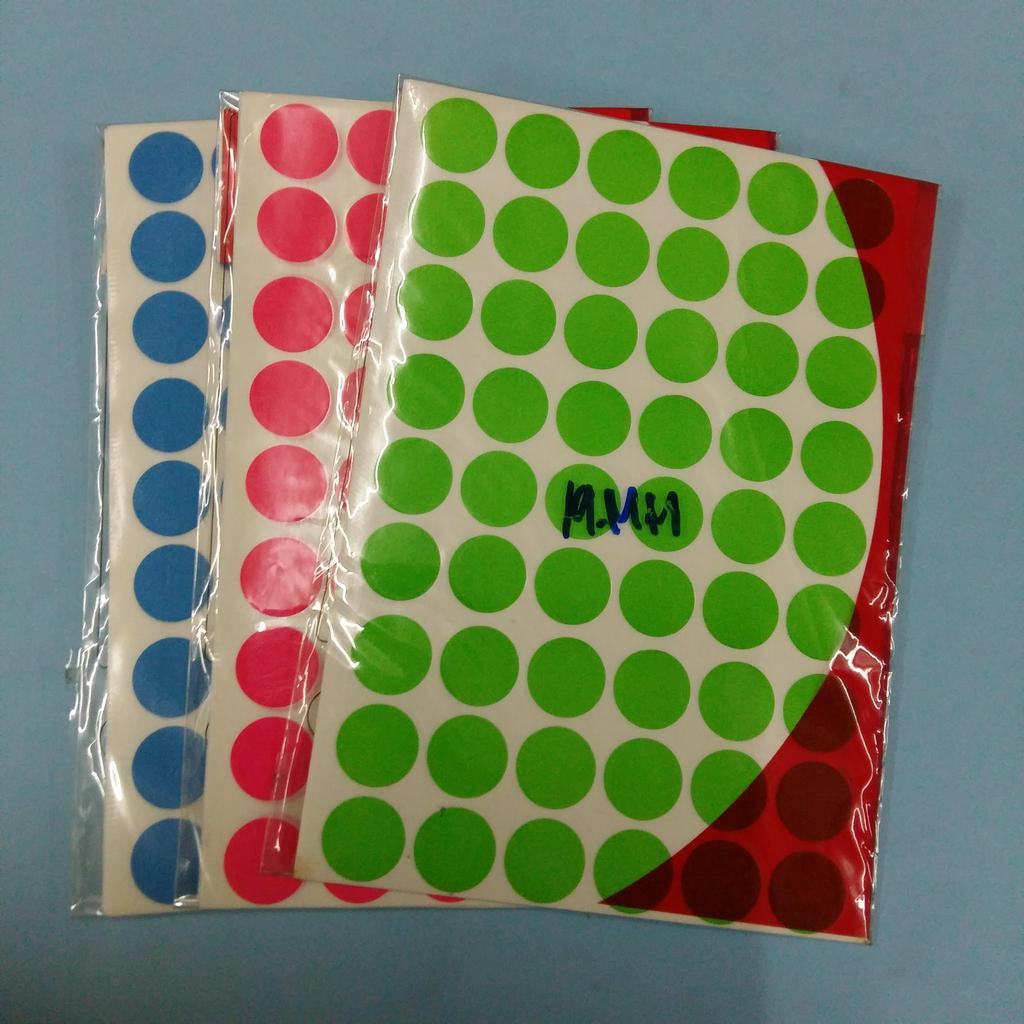Round Sticker Label 19mm | Shopee Malaysia