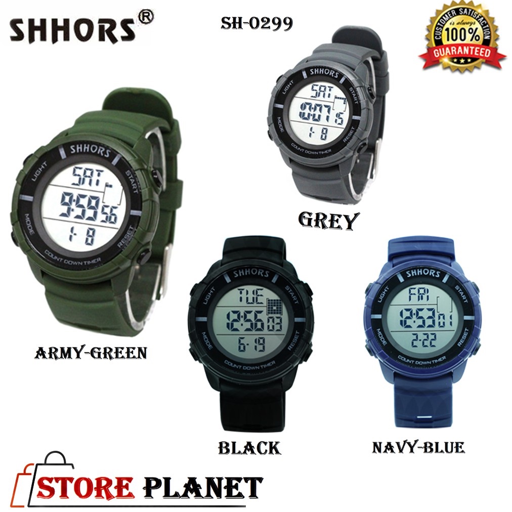 "Original" SHHORS SH-0299 MEN'S WATCH BIG PROMO HAVE HOUR DIGITAL HANDS ...