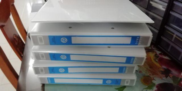 Alba rado 25mm PVC 2D White Ring File A4 Insert Binder P252D Fail Putih ...