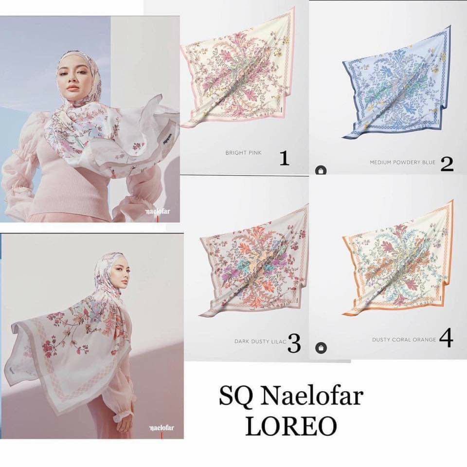 [Ready Stock] Naelofar 7 Bawal Inspired Collections(tiada batu ...