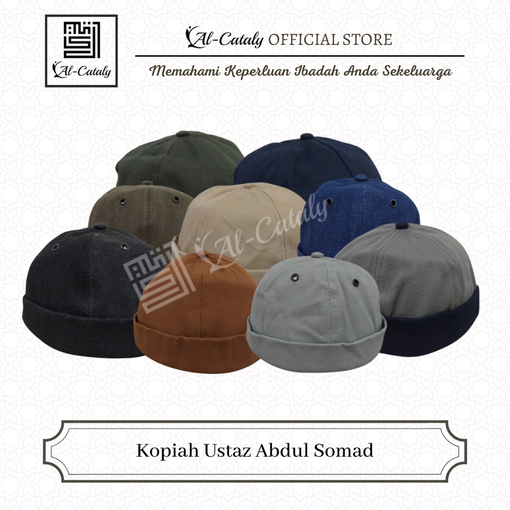 Korean Style MikiHat Topi Kopiah Viral Topiah Trend Baru Songkok Roll ...