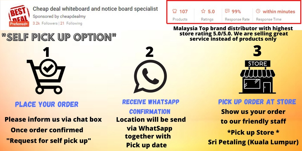 Study table work table office table (4 design available) | Shopee Malaysia