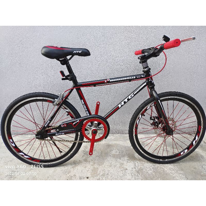 BASIKAL FIXIE/FIXED BIKE SAIZ 20"INCI DEPAN DISC BRAKE | Shopee Malaysia