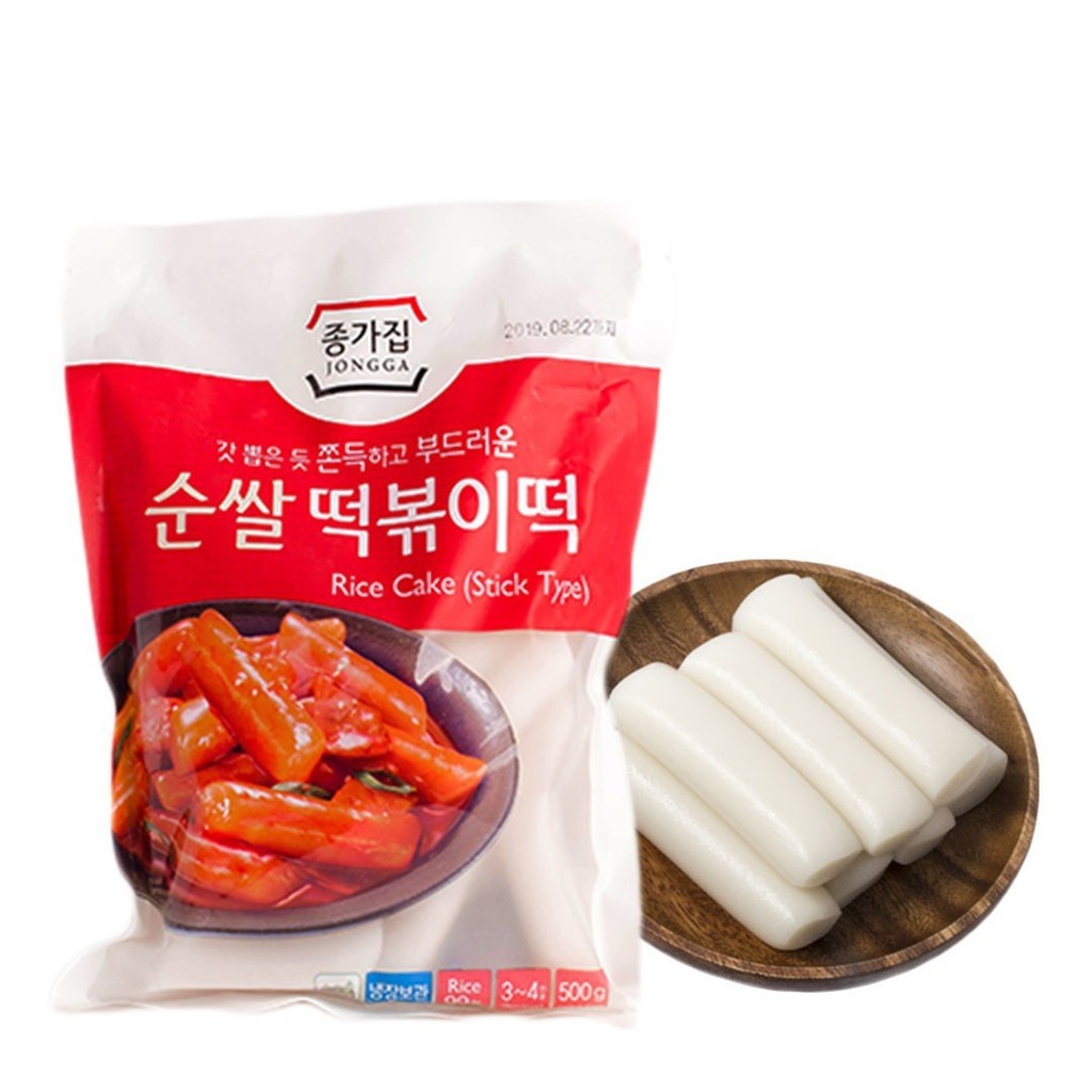 Jongga Rice Cake Stick Halal 1kg Korea Topokki Tteokbokki | Shopee Malaysia