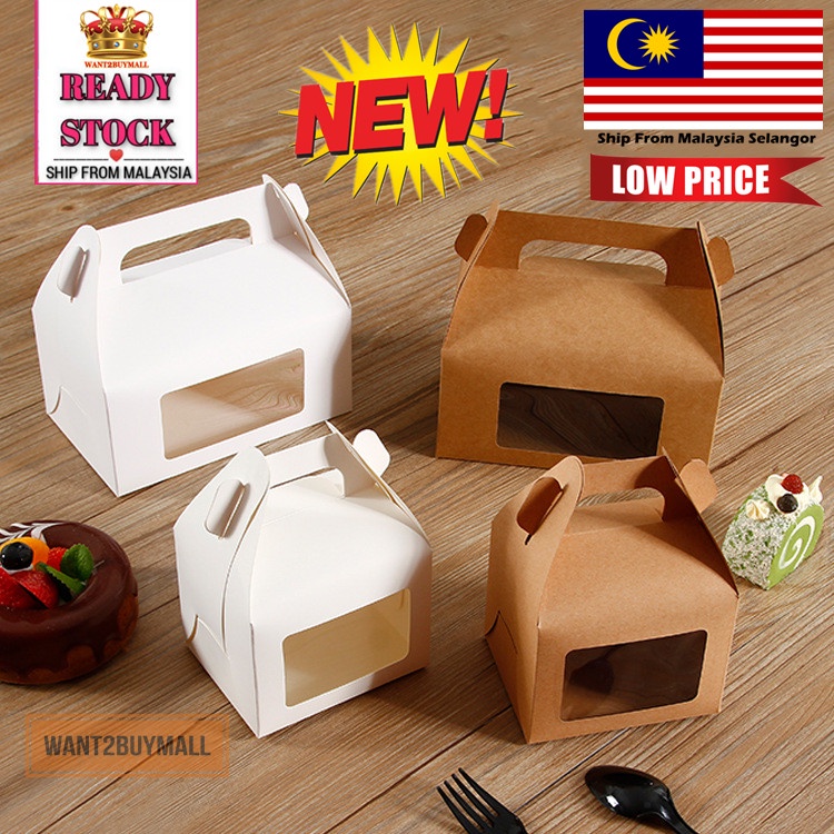 Dessert Swiss Roll Cake Cupcake Mooncake Craft Window Baking Paper Box ...