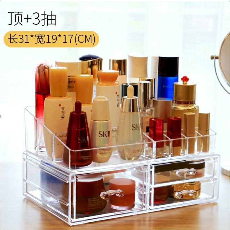 Bekas letak makeup tempat letak simpan makeup mekaup rak mekap rak ...