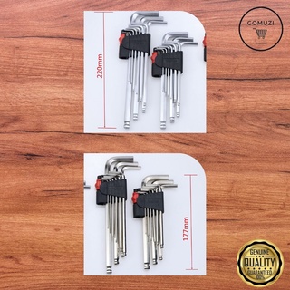 ALLEN KEY 1.5-10mm EXTRA LONG 9pc ALLEN KEY HEX KEY SET | Shopee Malaysia