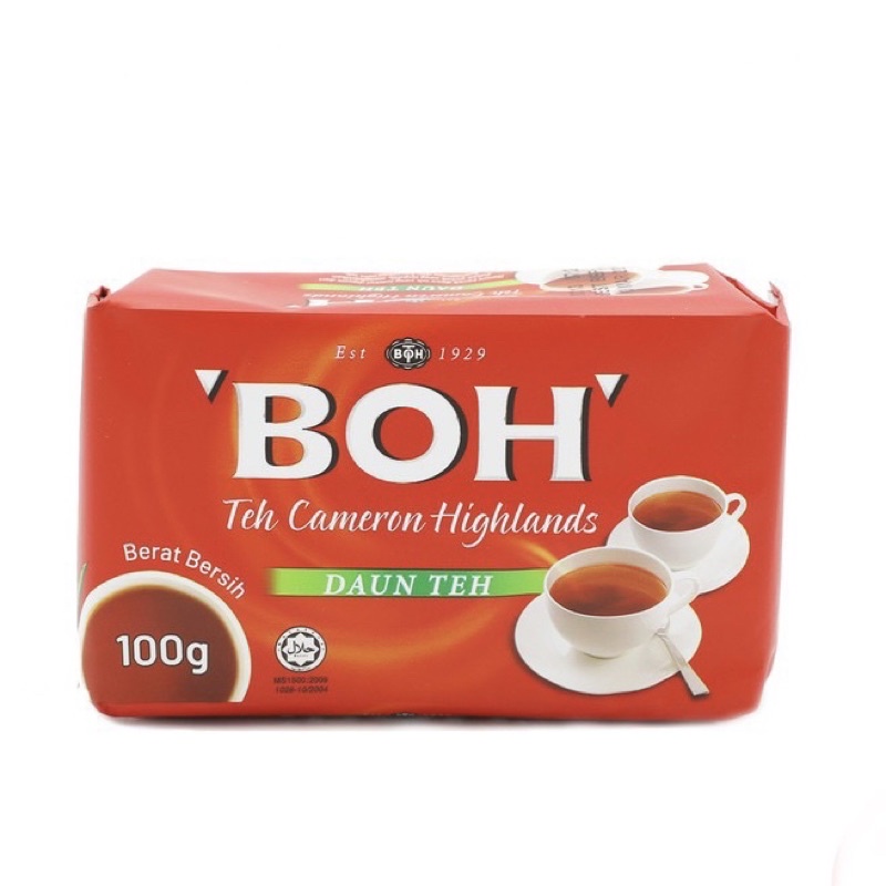 Serbuk Teh Cameron Highlands Cap Boh Tea Leaves 100g - Daun Teh ...