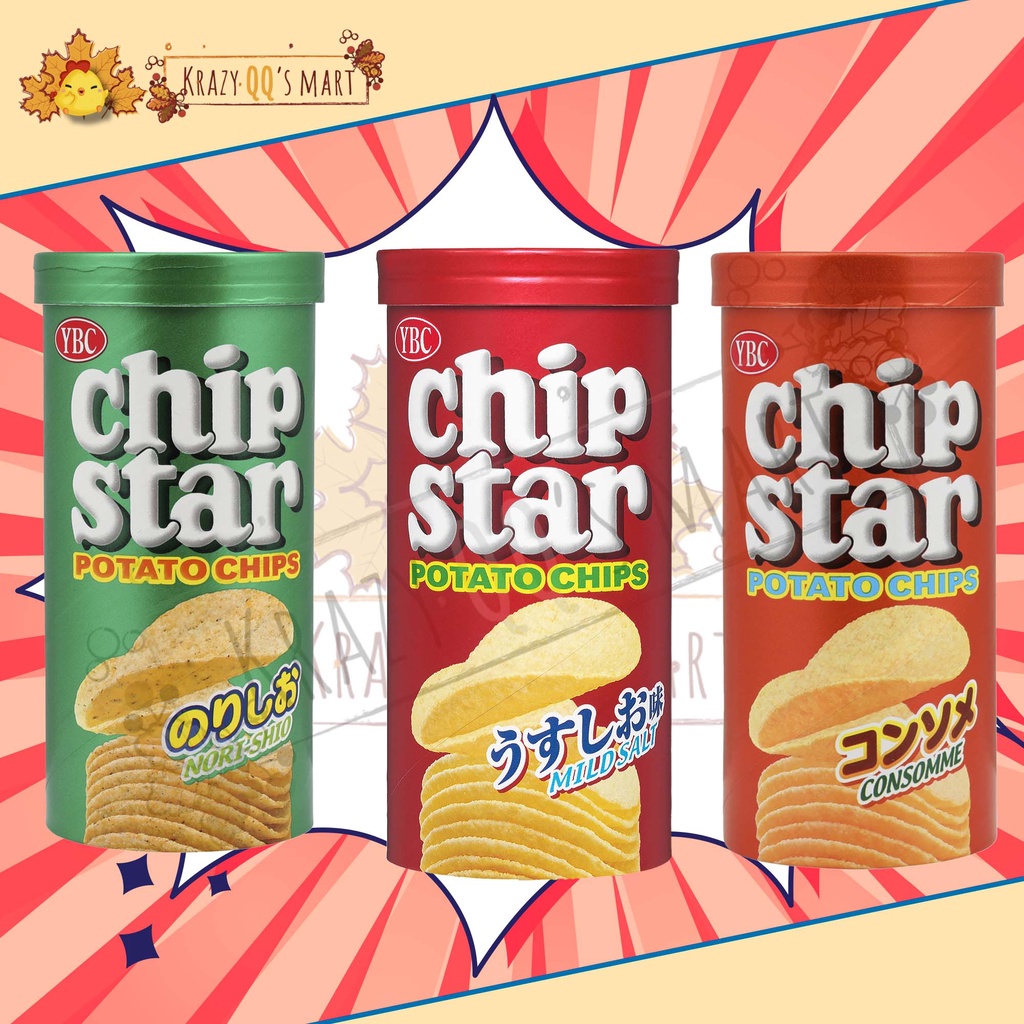 YBC Chip Star Potato Chips Japan Imported 日本限定薯片 50g | Shopee Malaysia