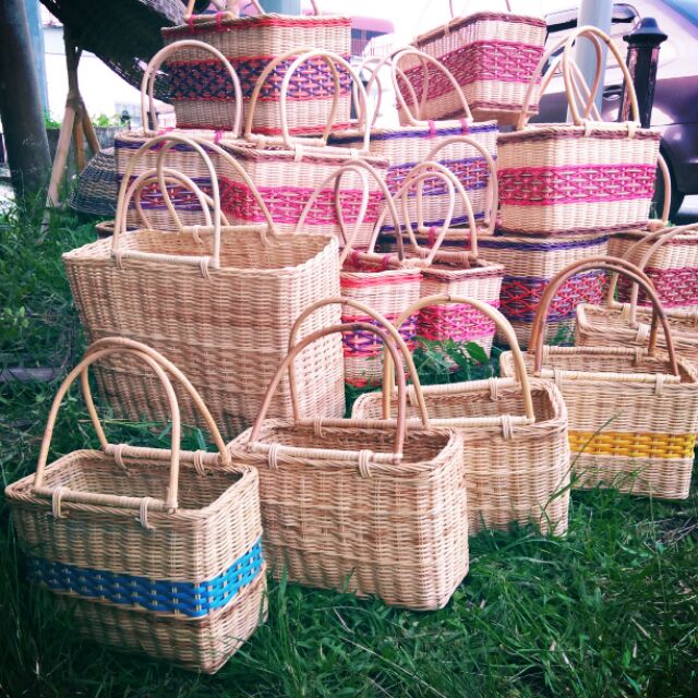 BAKUL KRAFTANGAN ROTAN MURAH | Shopee Malaysia
