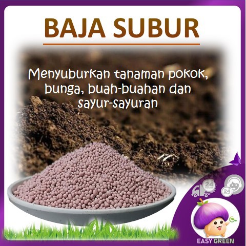 BAJA SUBUR TANAMAN SAYUR-SAYURAN BUAH-BUAHAN-BUNGA FERTILIZER FRUIT ...