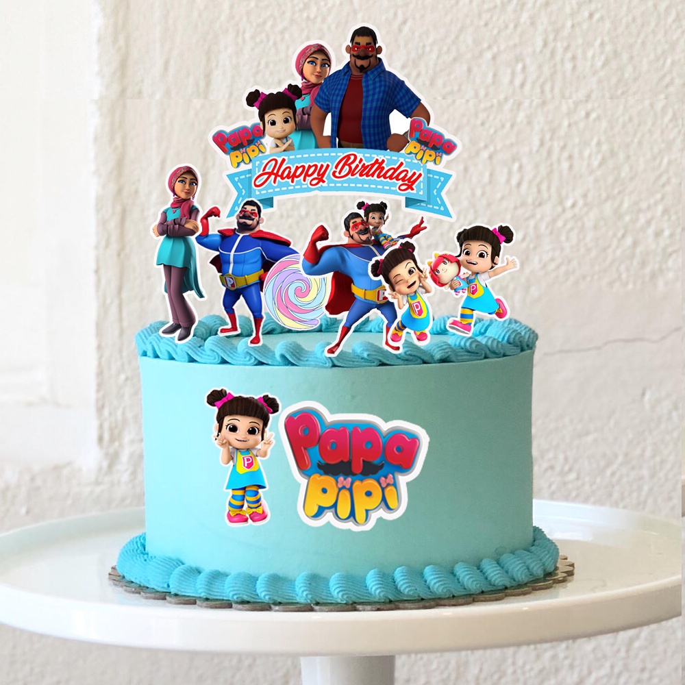 PAPA PIPI ZOLA TOPPER CAKE 01 | Shopee Malaysia