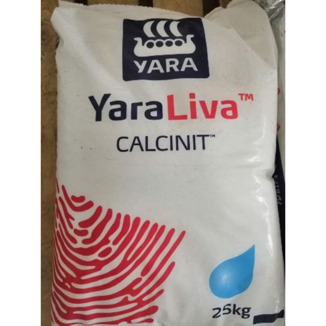 Yara Liva Calcinit Calcium 26.3% + Nitrate 15.5% 1kg Repack Import ...