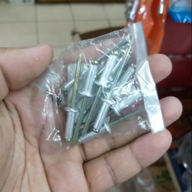 Paku rivet aluminium (besar) | Shopee Malaysia