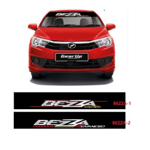 PERODUA BEZZA FRONT WINDSCREEN STICKER | Shopee Malaysia