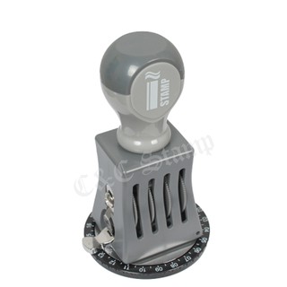 Rubber Stamp / Die Plate Date Stamp Chop / Cop Tarikh / Round Dater ...