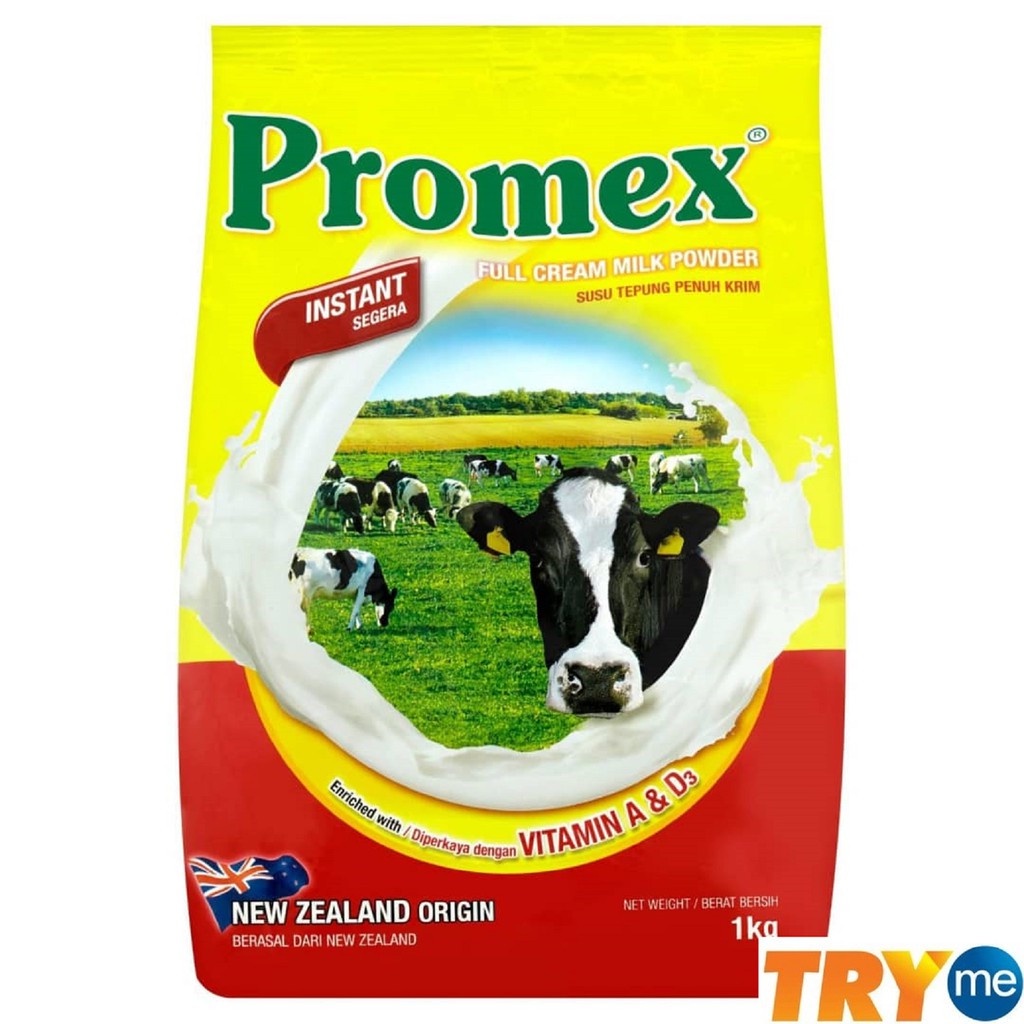 Promex Full Cream Milk Powder (1kg) | Shopee Malaysia