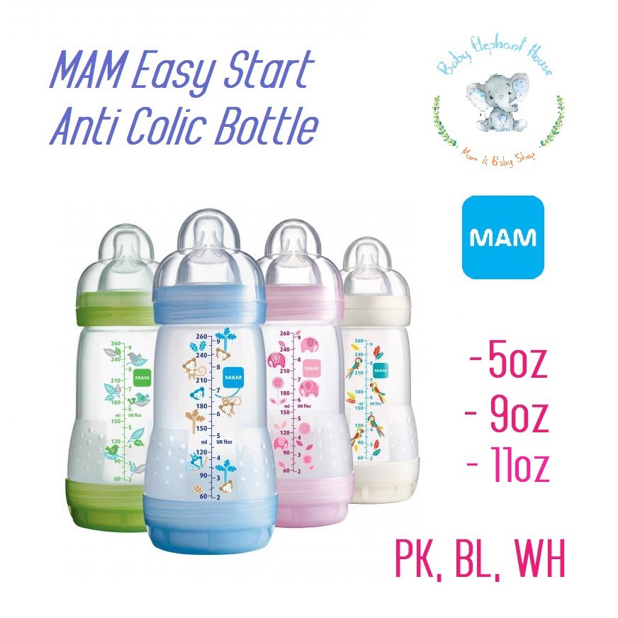 MAM Anti-Colic Bottle Easy Start /Easy Active | Shopee Malaysia