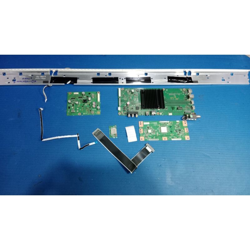 Sony KD-49X7000E System Board Tcon Inverter Lvds Ribbon Wireless ...