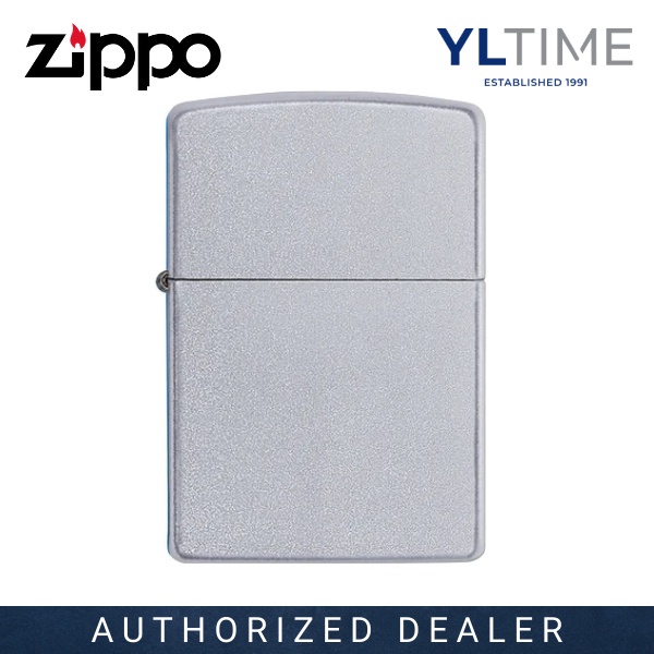 Zippo #205 Classic Satin Chrome Lighter (100% Original & New) | Shopee Malaysia