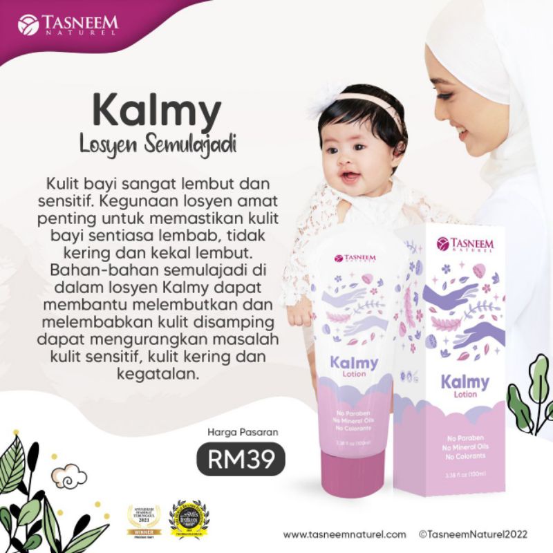 KALMY LOTION (kulit gatal, ruam lampin, ruam, ekzema) | Shopee Malaysia