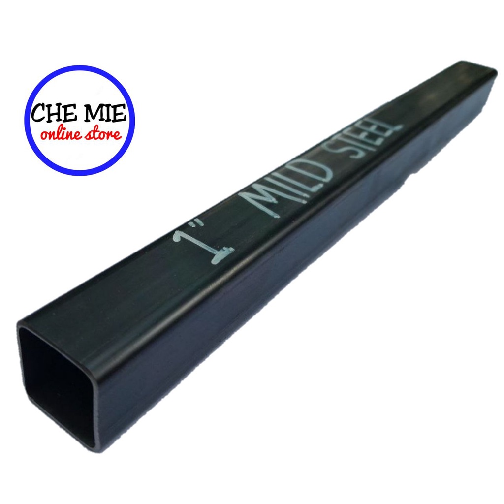 Square Tube Hollow 1" Mild Steel (25mm x 1.6mm) besi petak 1hingga 5 ...