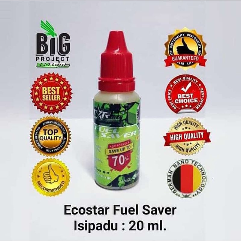 Ecostar Fuel Saver Original (1 Botol Percubaan) | Shopee Malaysia