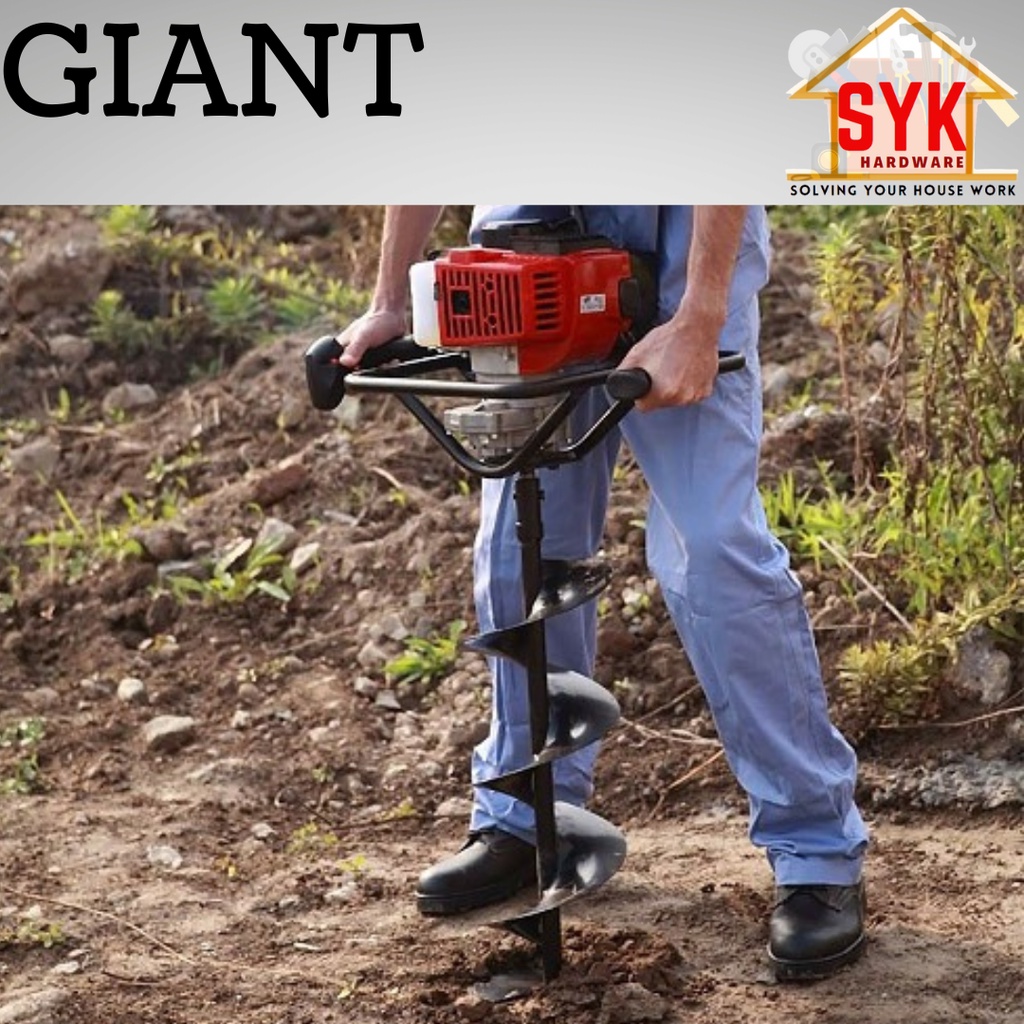 SYK (FREE SHIPPING) GIANT GT52 Earth Auger (Ground Drill) / Mesin Koreh ...