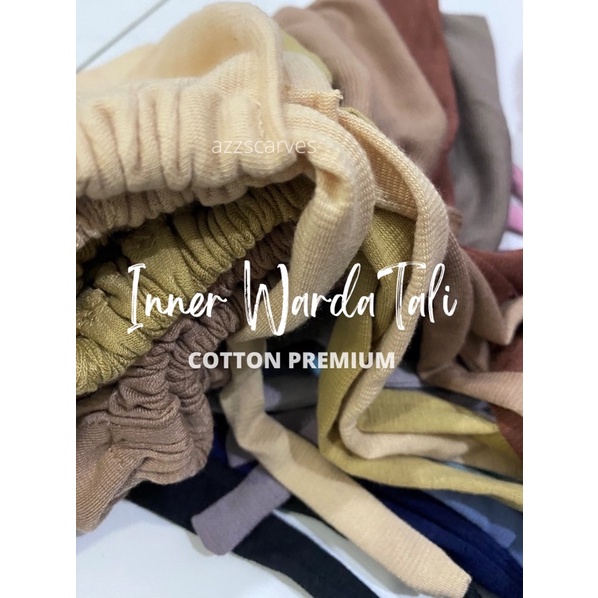 Inner Warda Tali Cotton Premium / Cotton Stretching / Warda Tali Colour ...