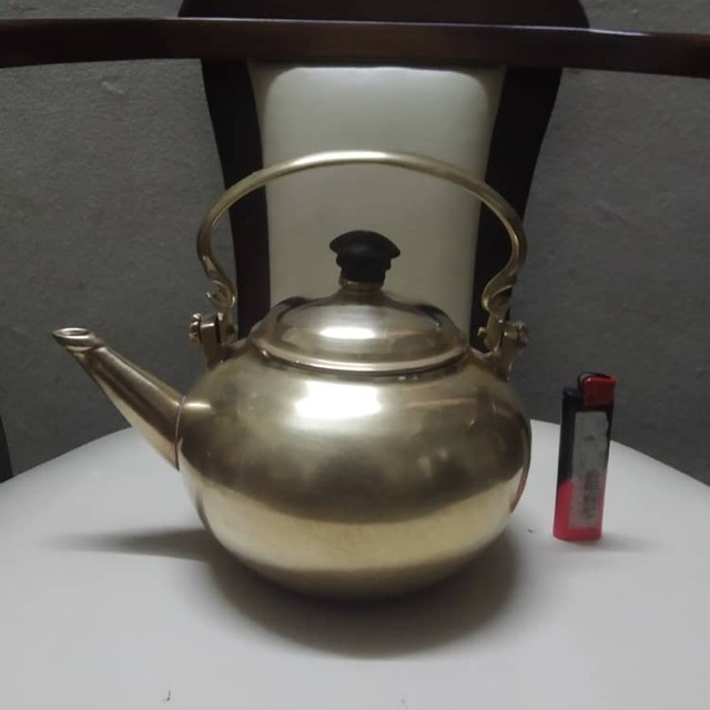 Cerek tembaga lama/kettel tembaga lama/kettel air/cerek air/kettle ...