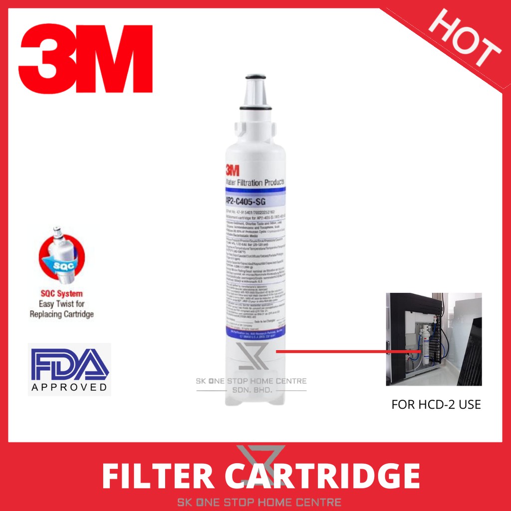 3M AP2-C405-SG / AP2 C405 SG Replacement Cartridge (For HCD 2 / HCD2 ...