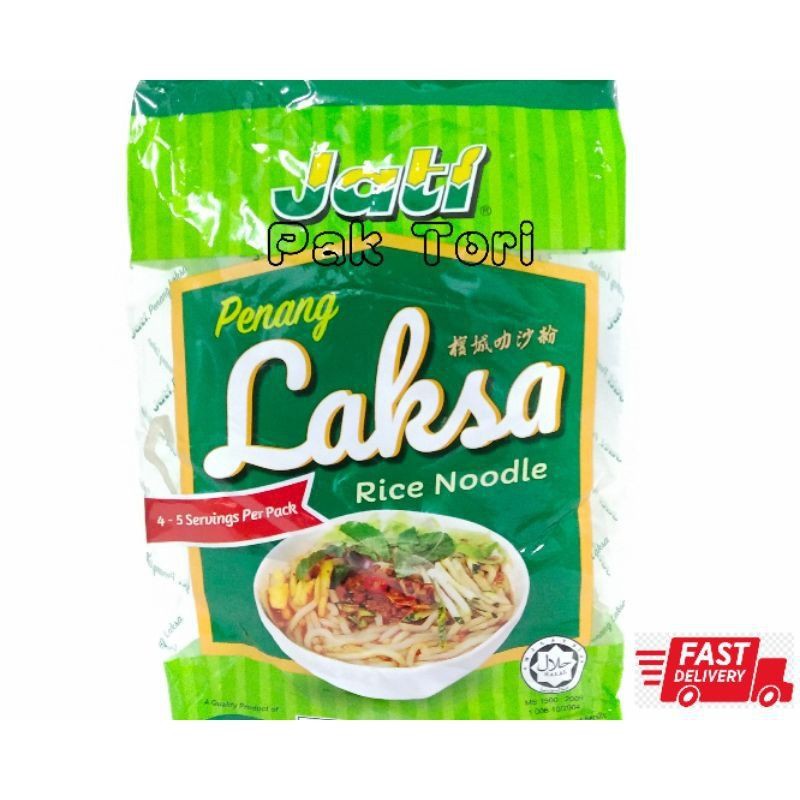 Jati Penang Laksa Rice Noodle (Kasar) (450g) | Shopee Malaysia