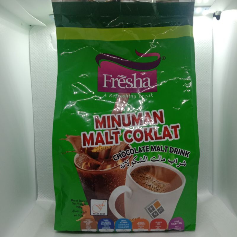 Chocolate Malt Drink Fresha 400g & 900g / Minuman Malt Coklat | Shopee ...