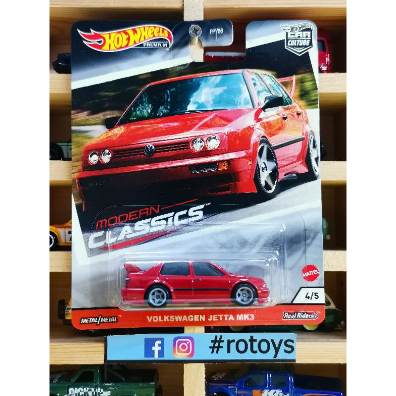Hot Wheels Premium Car Culture Volkswagen Jetta MK3 Modern Classic ...