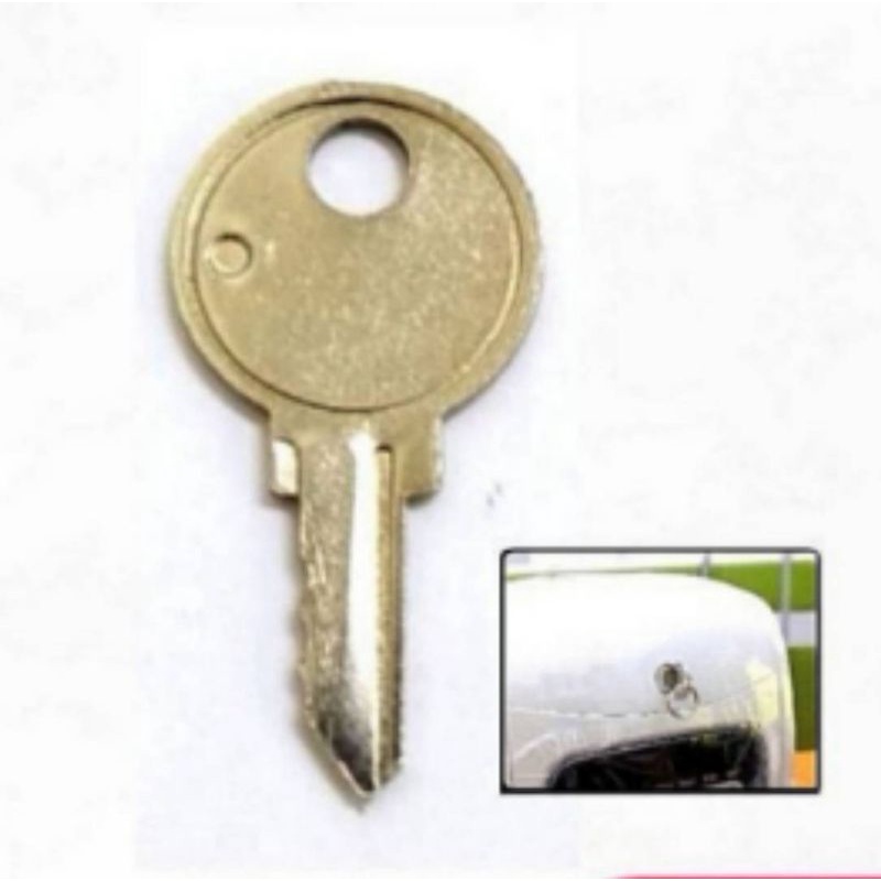 Time Recordee Punch/Punch Card Machine Universal Master Key Kunci for ...