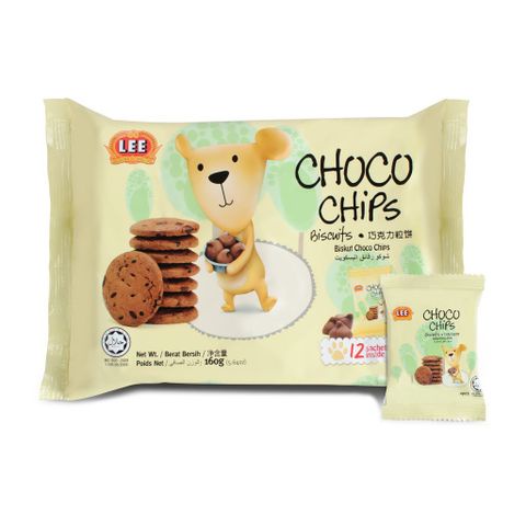 Lee (Choco Chips Biscuits)&(Milky Moo Moo Biscuits) 160g | Shopee Malaysia