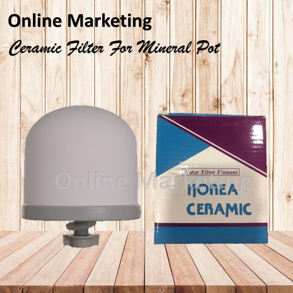 Family kitchen Dome Ceramic Replacement Filter For Mineral Pot Water ...