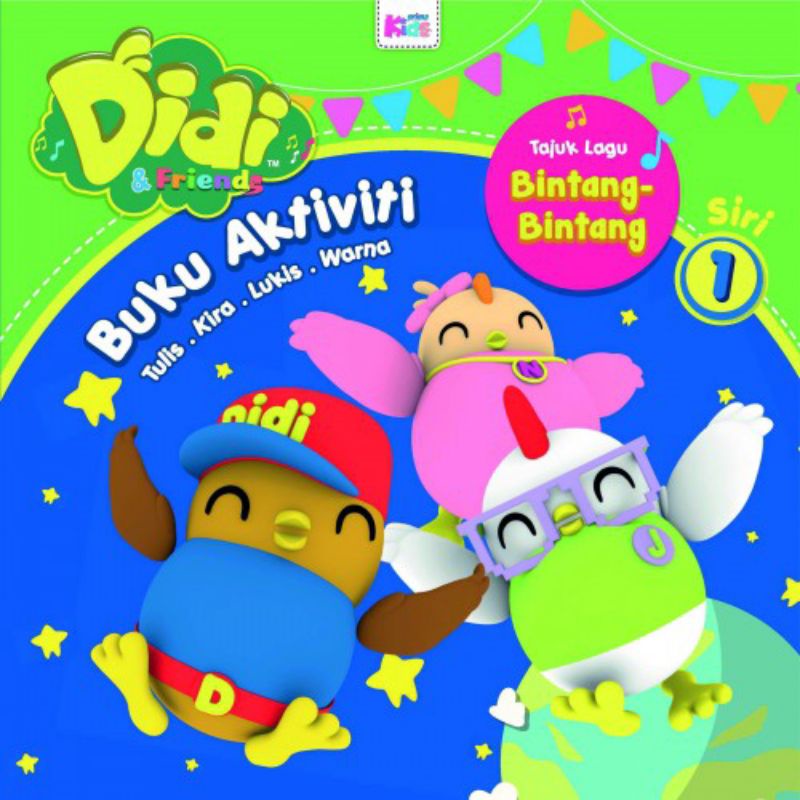 bl Buku Aktiviti Didi & Friends : Bintang -Bintang Siri 1 | Shopee Malaysia