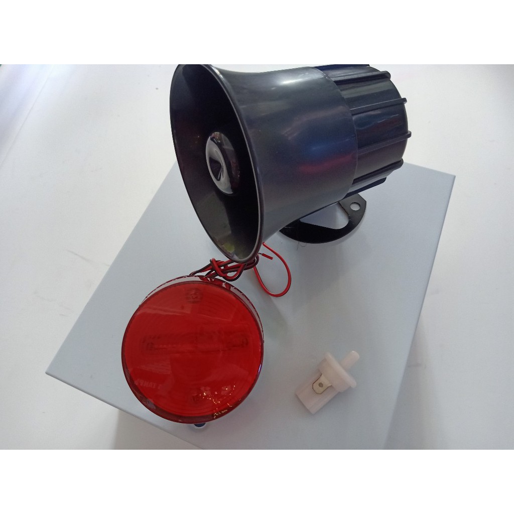 I-SECURE ALARM METAL SIREN BOX (FULL SET) | Shopee Malaysia