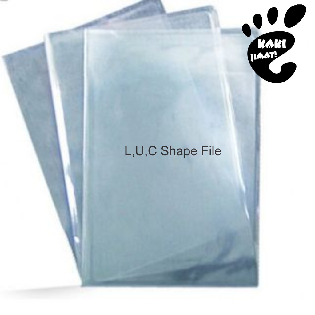Clear A4 Holder C L U Shape File Holder Shopee Malaysia