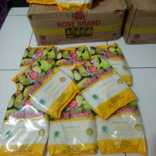 White ROSE BRAND Crystal Sugar 1kg | Shopee Malaysia