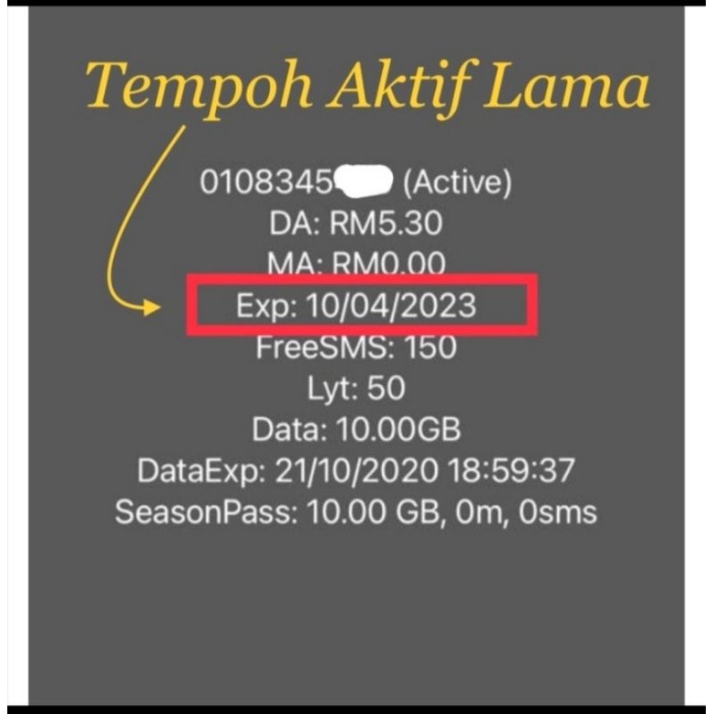 prepaid boleh extend validity 28 Bulan. | Shopee Malaysia