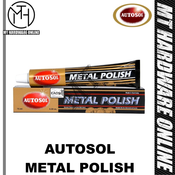 Autosol Metal Polish Rust Remover Chrome Cleaner 75ML | Shopee Malaysia