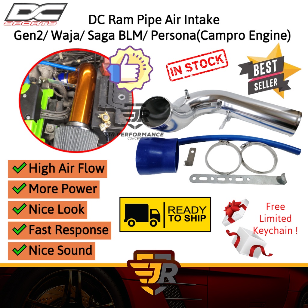 Ram Pipe DC Proton Gen2 Waja Saga BLM Persona Air Intake Open Pod Air ...