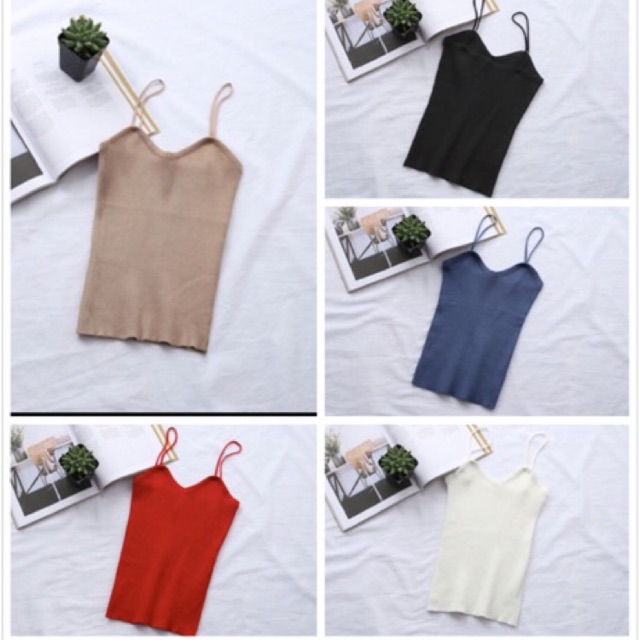 Knitted Top (Singlet) | Shopee Malaysia