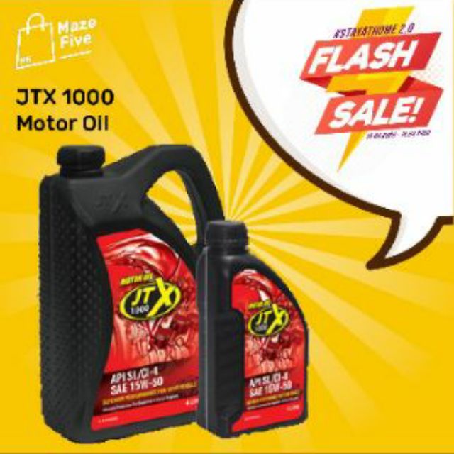 JTX MOTOR OIL 100 original | Shopee Malaysia